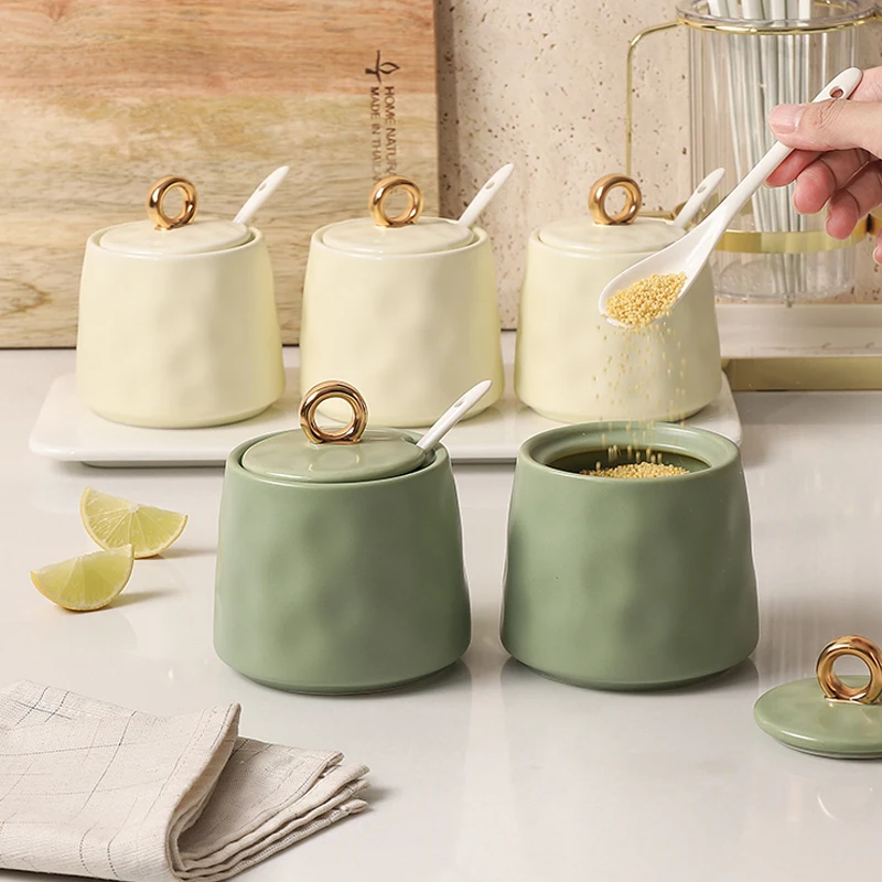 Light-Luxury-Seasoning-Pot-Kitchen-Seasoning-Pot-Set-Household-Combined ...