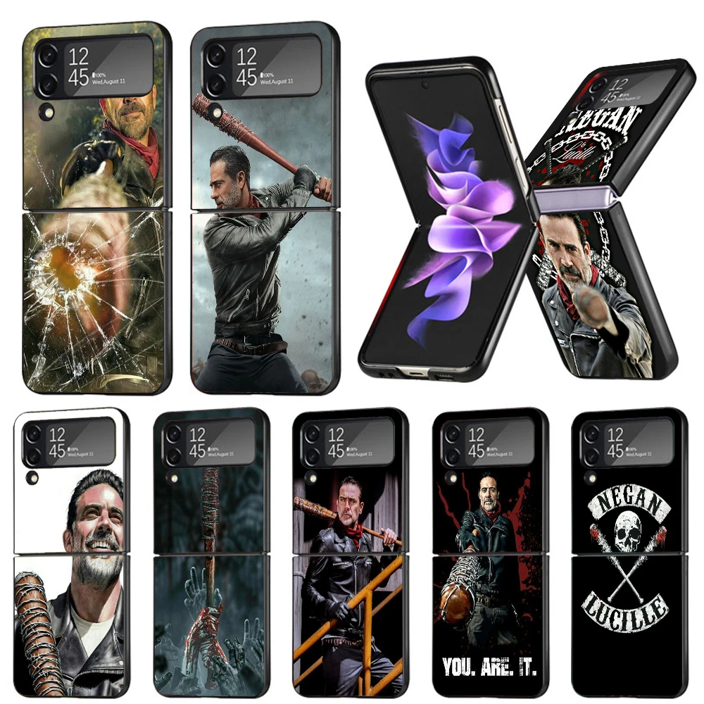 Negan-The-Walking-Dead-Shockproof-Folding-Mobile-Hard-Shell-For-Samsung ...