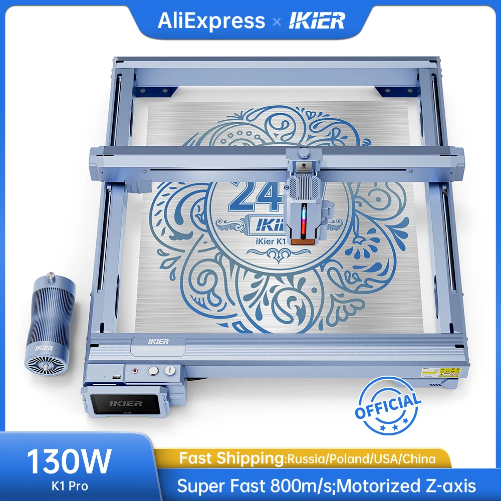 Ikier K1 Pro 24w Laser Engraving Machine Diy Cnc Laser Engraving ...