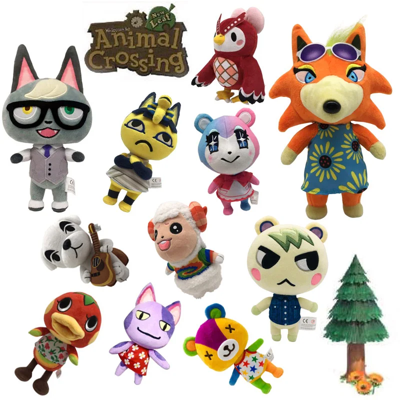 20-25cm-Animal-Crossing-Plush-Stuffed-Animal-Figures-KK-Tom-Judy ...