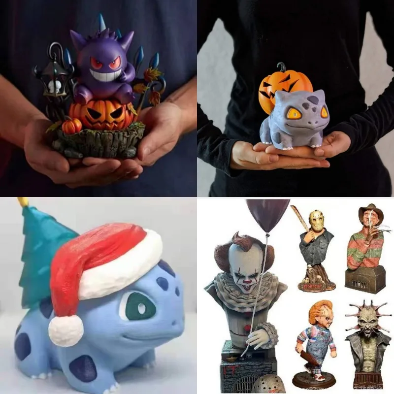 Anime-Bonecas-Perif-ricas-para-Decora-o-de-Halloween-Gengar-Bulbasaur ...