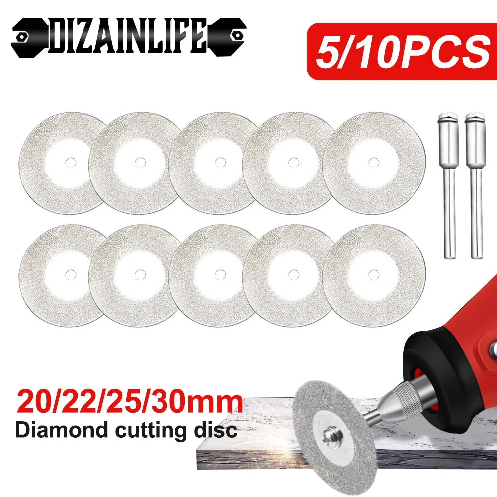 Disque-tron-onner-diamant-meri-outil-lointain-lame-de-scie-pour-mini-perceuse-Dremel-mandrin ...