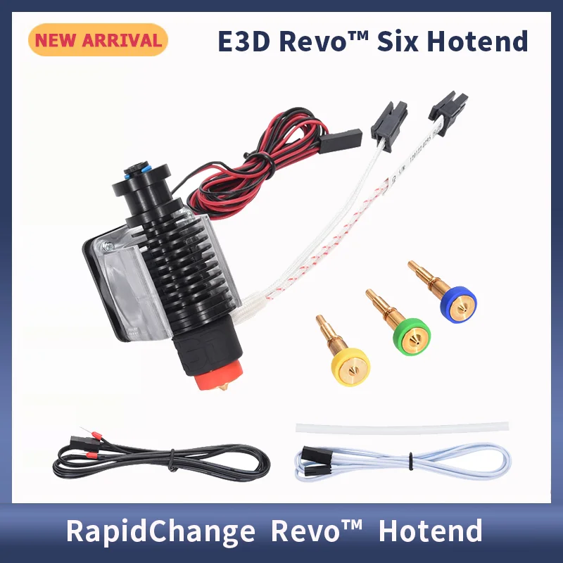E3D-RapidChange-Revo-Six-Hotend-Brass-Nozzle-Revo-HeaterCore-1-75mm-12V ...