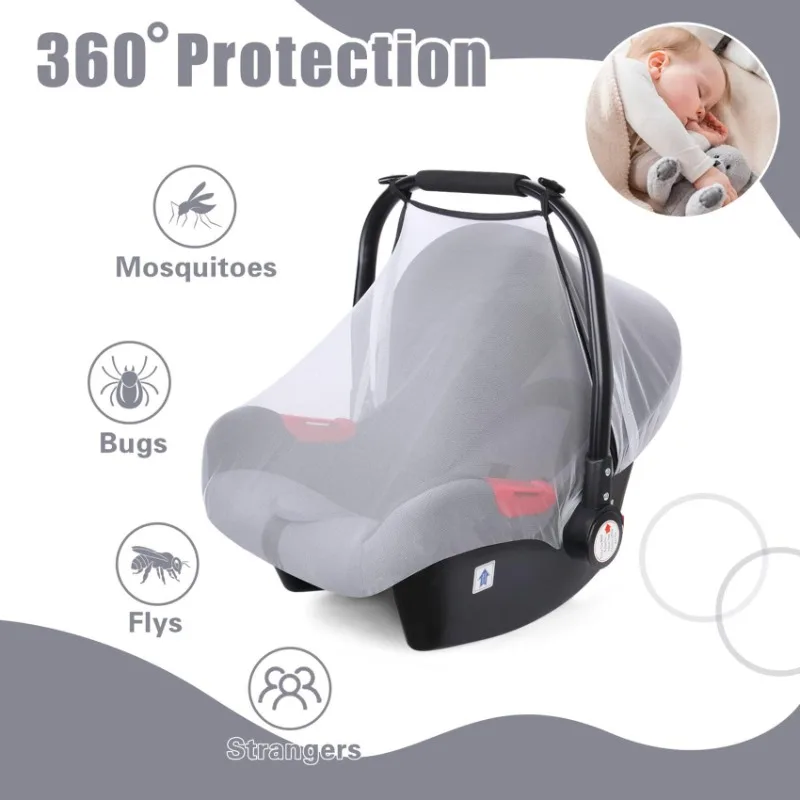 Baby-Carrying-Basket-Universal-Mesh-Mosquito-Repellent-Cover-Electric ...