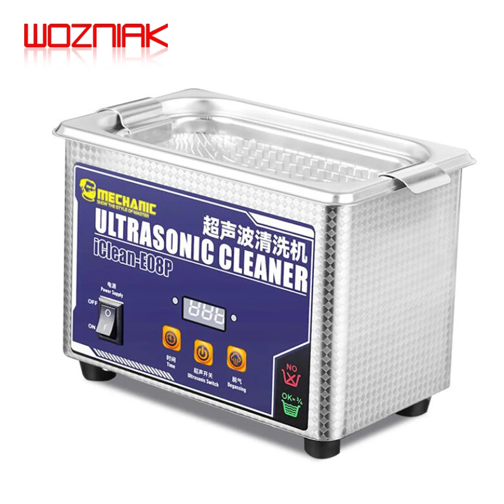 MECHANIC E08P Ultrasonic Cleaner Mobile Phone Repair, Camera Cleaning ...
