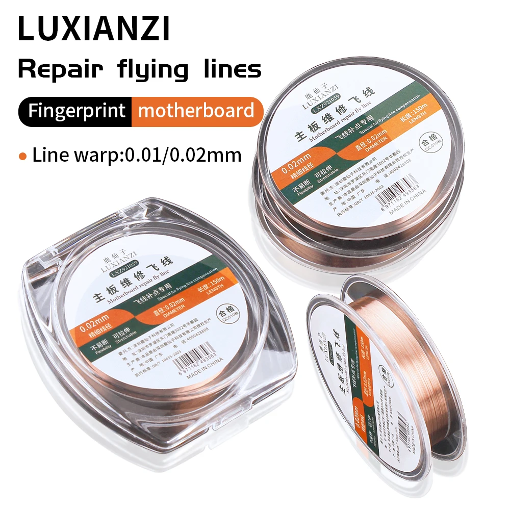 LUXIANZI-Copper-Wire-Fly-Line-0-01-0-02mm-For-Phone-PCB-Motherboard ...