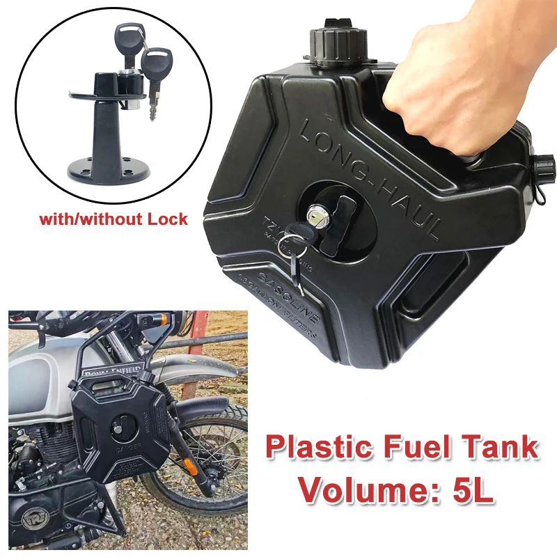 3L-5L-Black-Fuel-Tank-Plastic-Petrol-Can-Car-Diesel-Barrel-Petrol-Oil ...