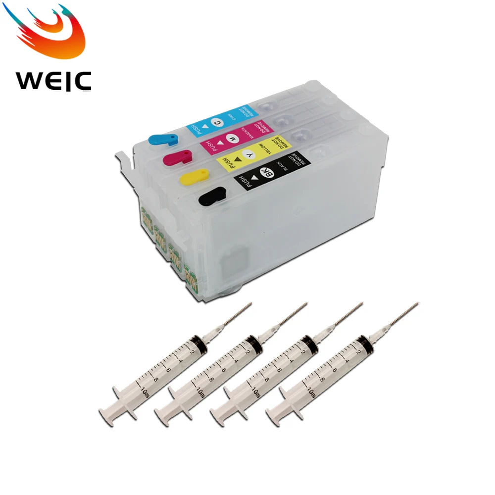 T812-812XL-812-Refill-Ink-Cartridge-with-Chip-For-Epson-WorkFore-WF ...