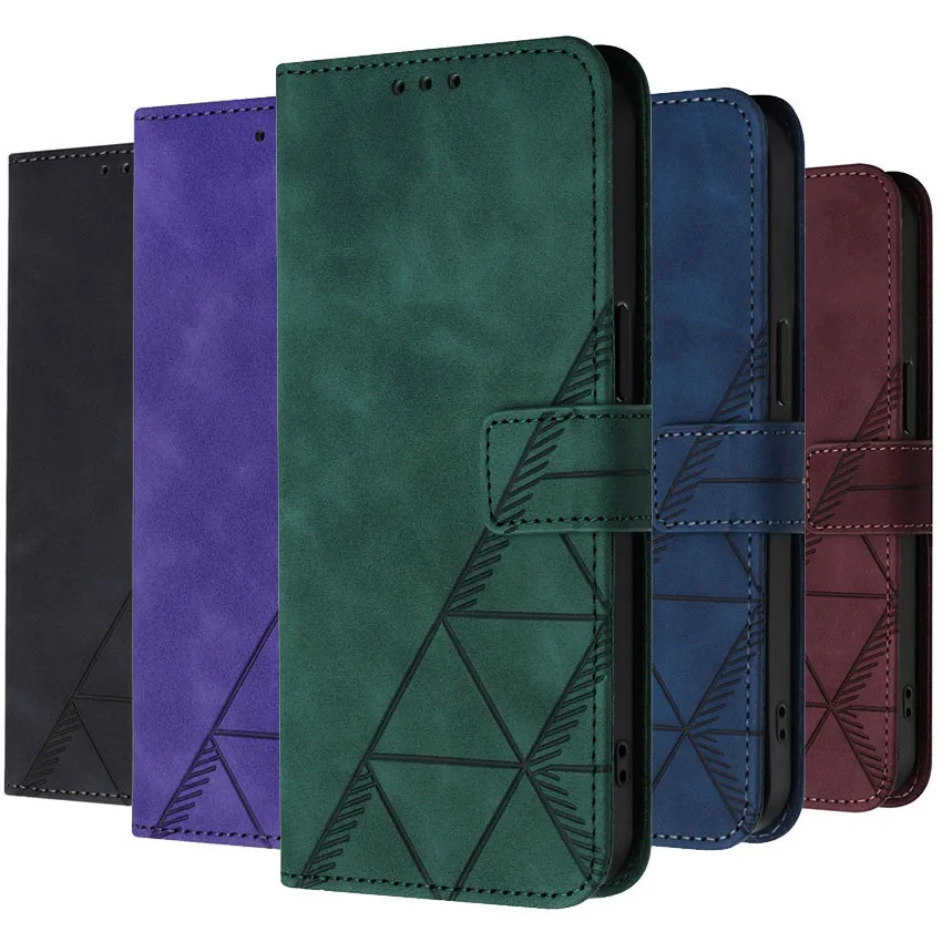 Solid-Color-Leather-Phone-Case-For-Samsung-Galaxy-M32-M33-M34-M35-M40S ...