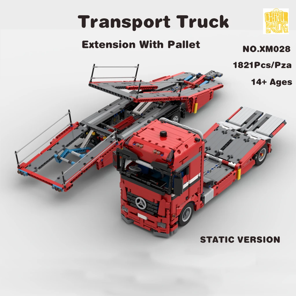 MOC-XM028-Transport-Truck-Extension-Pallet-Model-With-PDF-Drawings ...