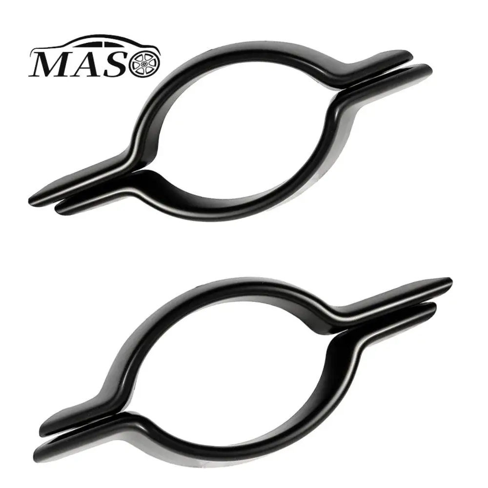 Car Front Bumper Fog Light Grille Cover Bezel Driver Left/Passenger ...