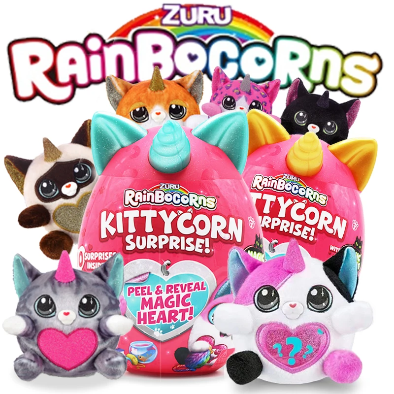 Cute-Rainbocorns-Kittycorns-Surprise-Peel-Reveal-Magic-Heart-Kitty-Blind-Box-Soft-Stuffed-Plush ...