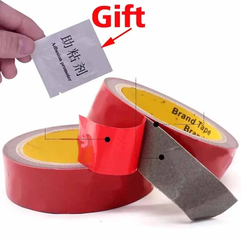 Car-Double-sided-Tape-gray-Heavy-Strong-Permanent-Auto-12-15-20-30-40 ...