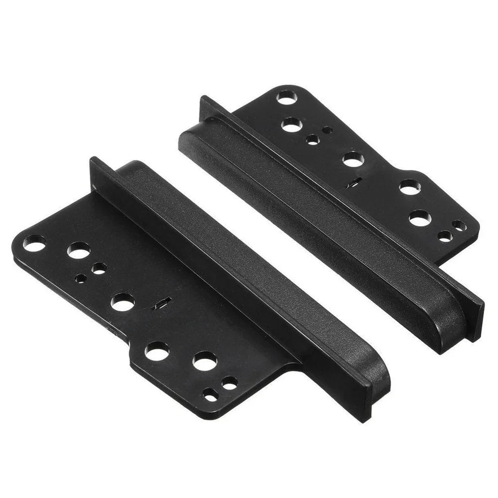 2 Pcs Radio Brackets Double Din Stereo Panel Fascia DVD Dash Mount Trim ...