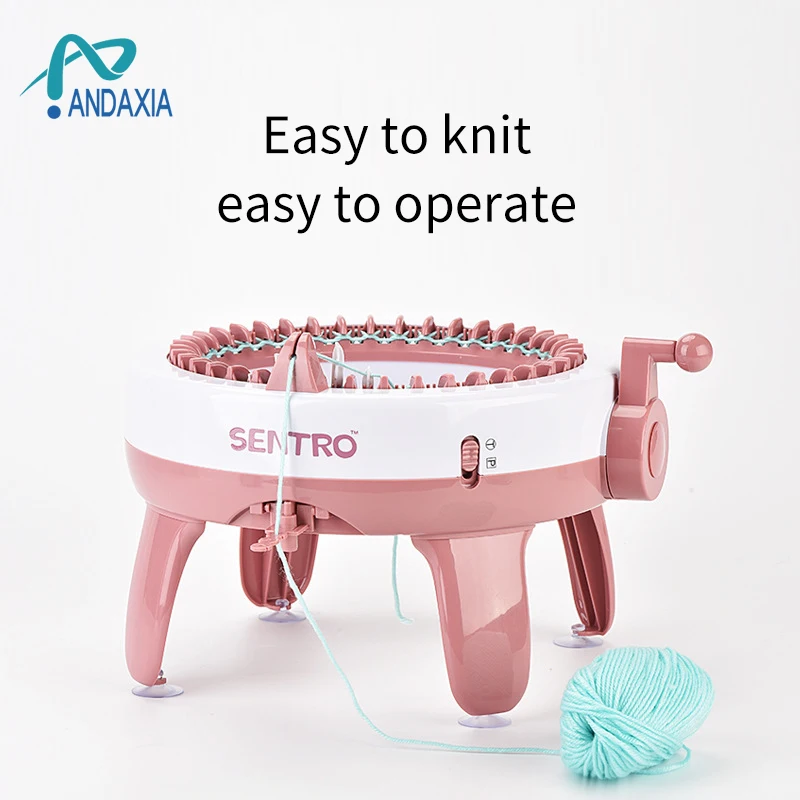 Guojiajia-DIY-Hand-Woven-Wool-Machine-40-Needle-Star-Cylinder-Wool ...