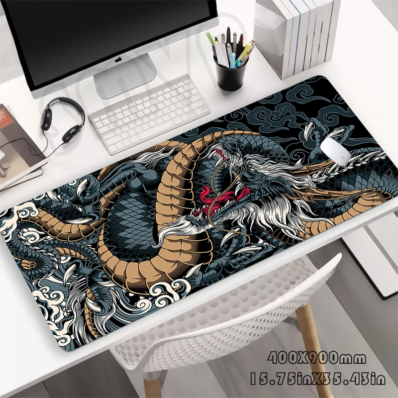 Design-Dragon-Mouse-Pad-40x90cm-Gamer-Desk-Mat-Big-Gaming-Mousepad-XXL ...