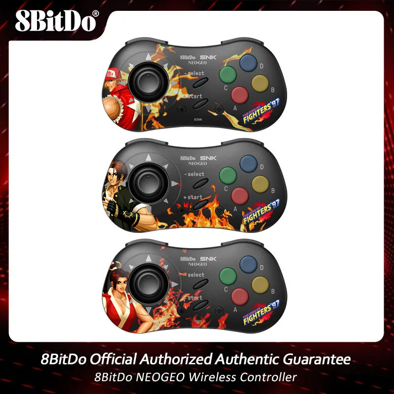 8BitDo-NEOGEO-Bluetooth-Gamepad-Game-Controller-Handle-para-Windows-10 ...