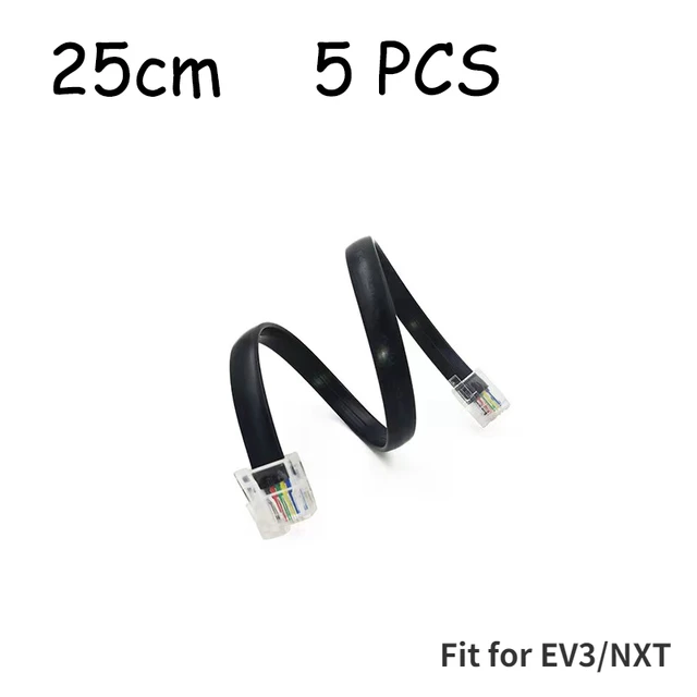 2022 New 25cm 35cm 50cm Power Functions Part Wedo 2.0 Cable With Crystal Building Blocks Parts ...