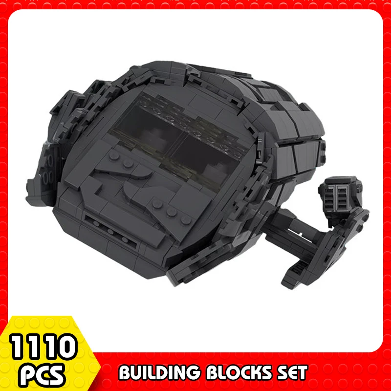 Moc Space Wars Movie Stargateds Atlantised Transport Ship Set Building ...