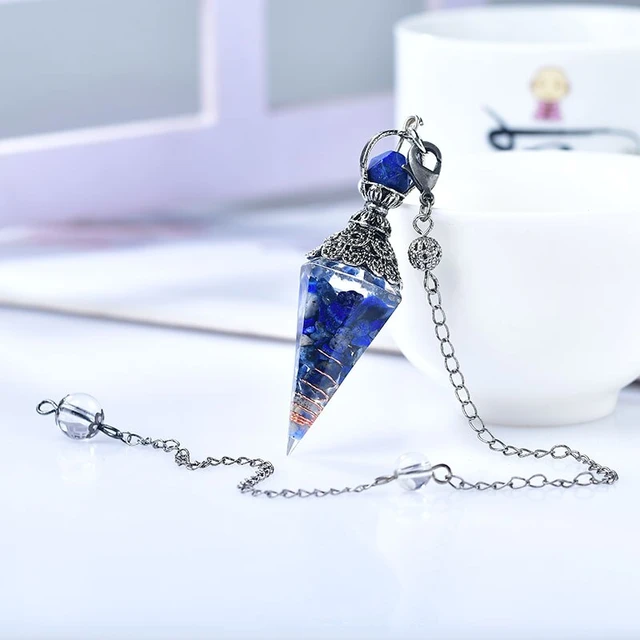 Blue Crystal Pendulum