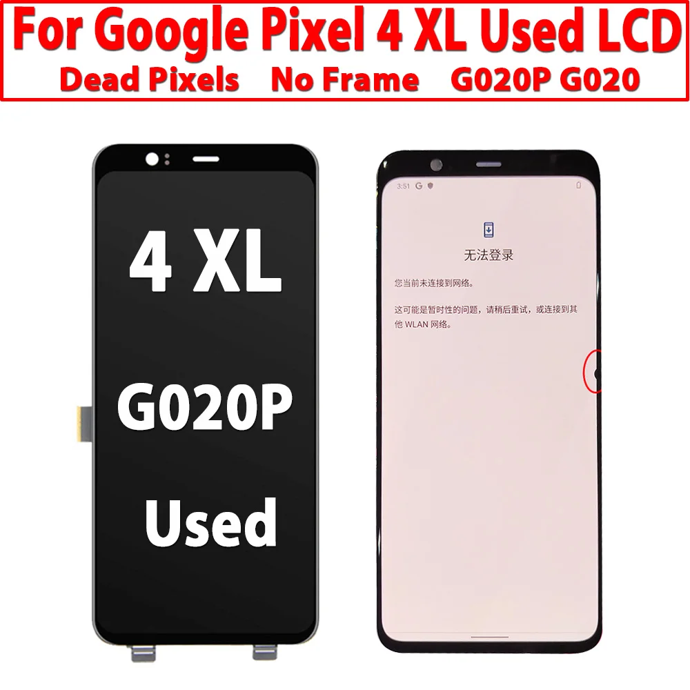 Test Original Used LCD For Google Pixel 4XL LCD Display Touch Screen ...