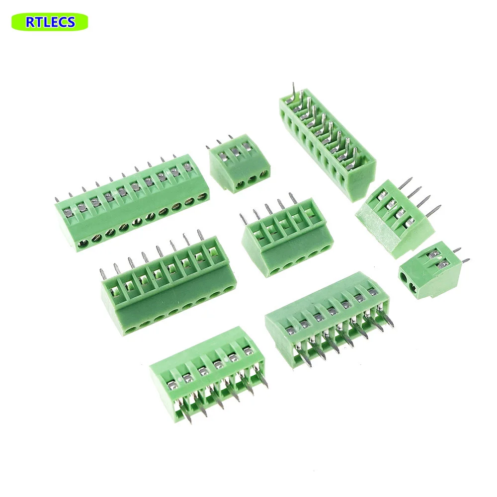 1.0" 2.54 MM Pitch 2 Pin 3 4 5 6 7 8 9 10 12 Position PCB Mount Side ...