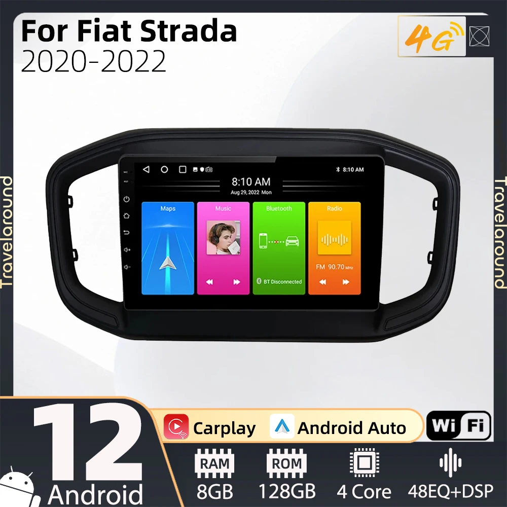 Car-Radio-For-Fiat-Strada-2020-2022-2-Din-Android-Car-Multimedia-Screen ...