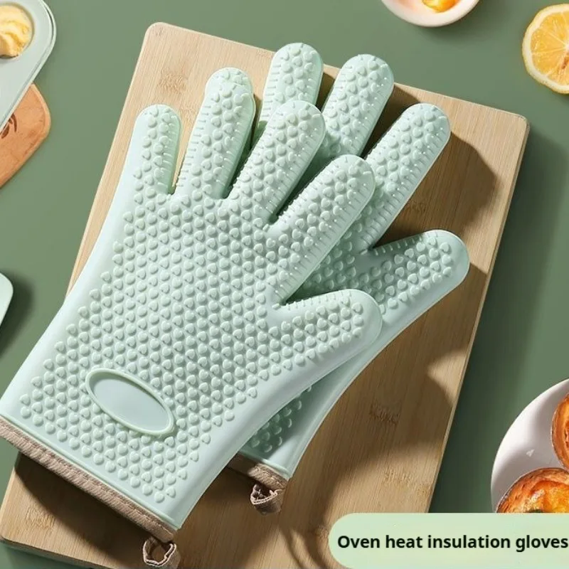 A Thickened Heat-insulating And Heat-resistant Hand Cover, 1 Pair Of 2 ...