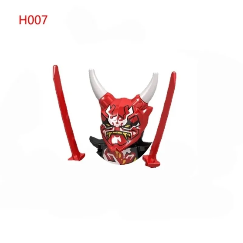 GA131-G140-Mini-Bricks-Figures-Skeleton-Soldiers-Snakes-Warrior-Samurai ...