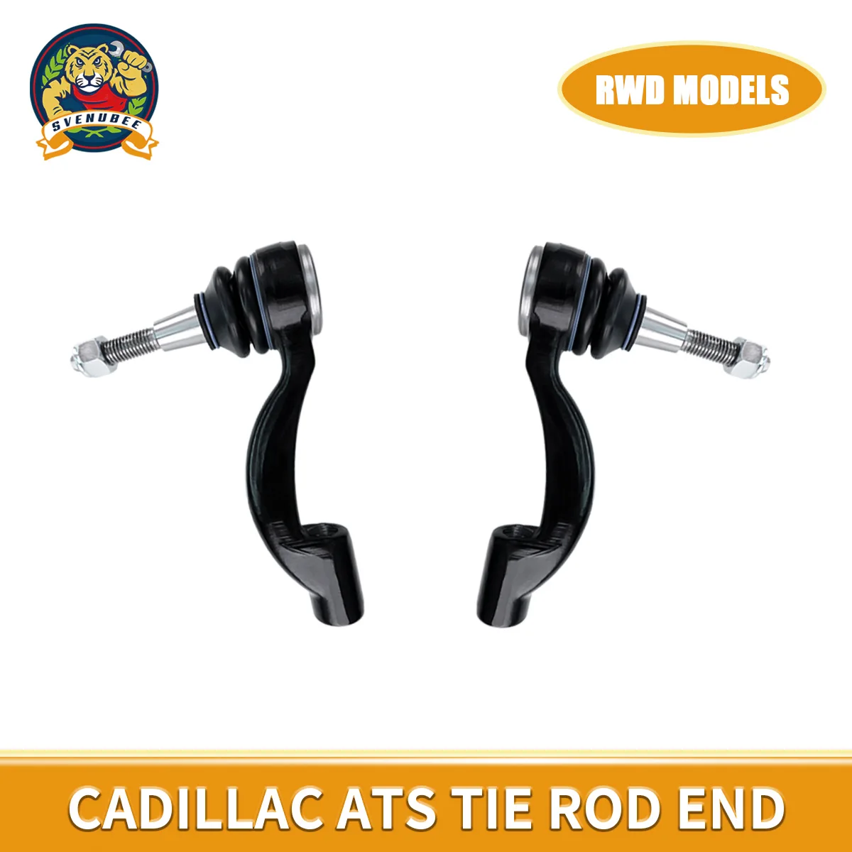 Svenubee Pair of Front Outer Tie Rod Left Right Set for Cadillac ATS ...