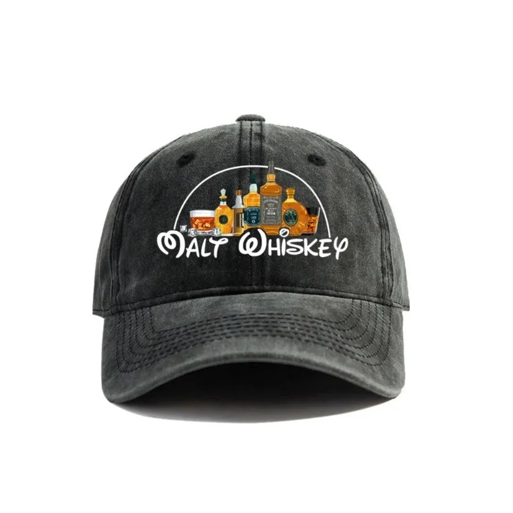 New Malt Whiskey Cap Distressed Hats Cap Men Retro Outdoor Summer ...