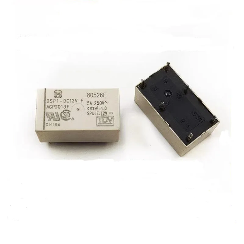 HOT NEW DSP1-DC12V-F DSP1DC12VF 12VDC DC12V 12V 5A relay 6PIN