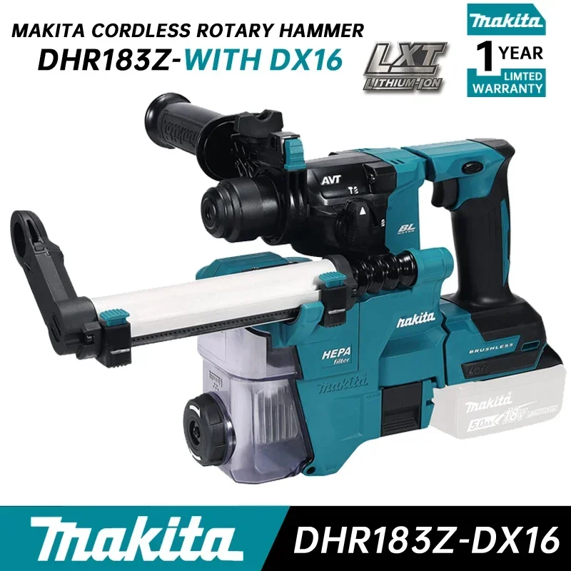 Makita-DHR183-Cordless-Rotary-Hammer-18V-Lithium-Power-Tools ...