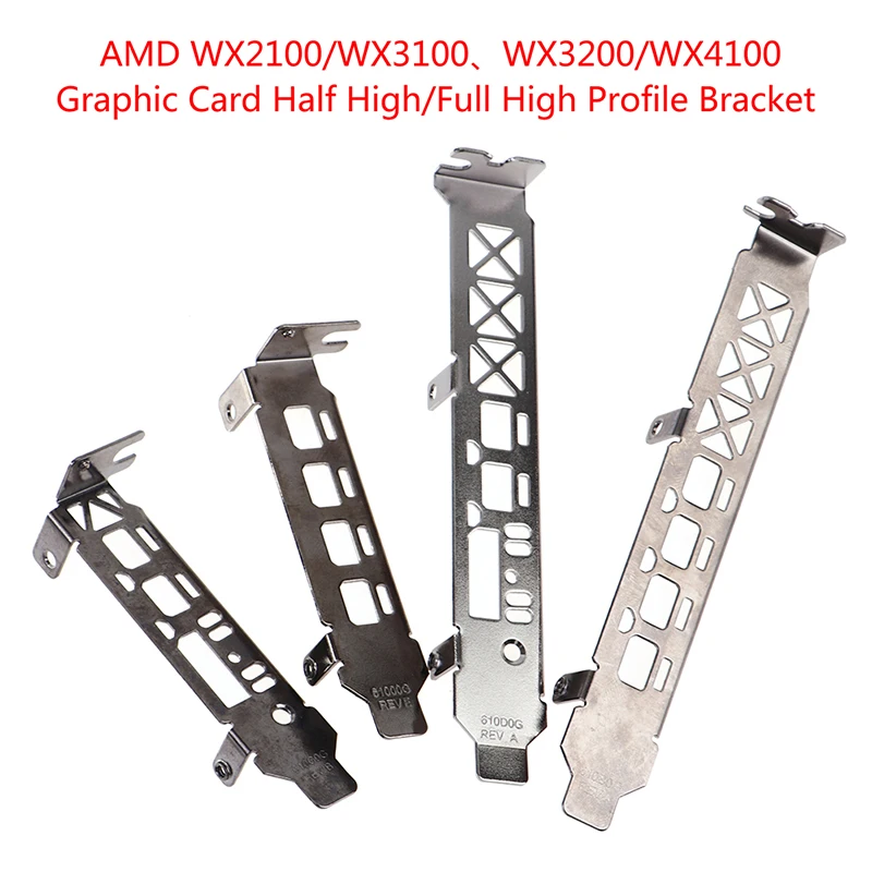 1PC NEW Graphic Card Half High/Full High Profile Bracket AMD WX2100 ...