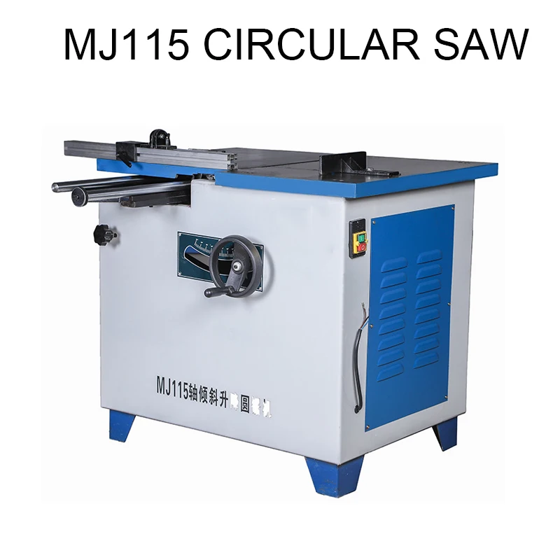 Full-automatic Woodworking Lifting Circular Saw Curve Saw MJ115 Table ...