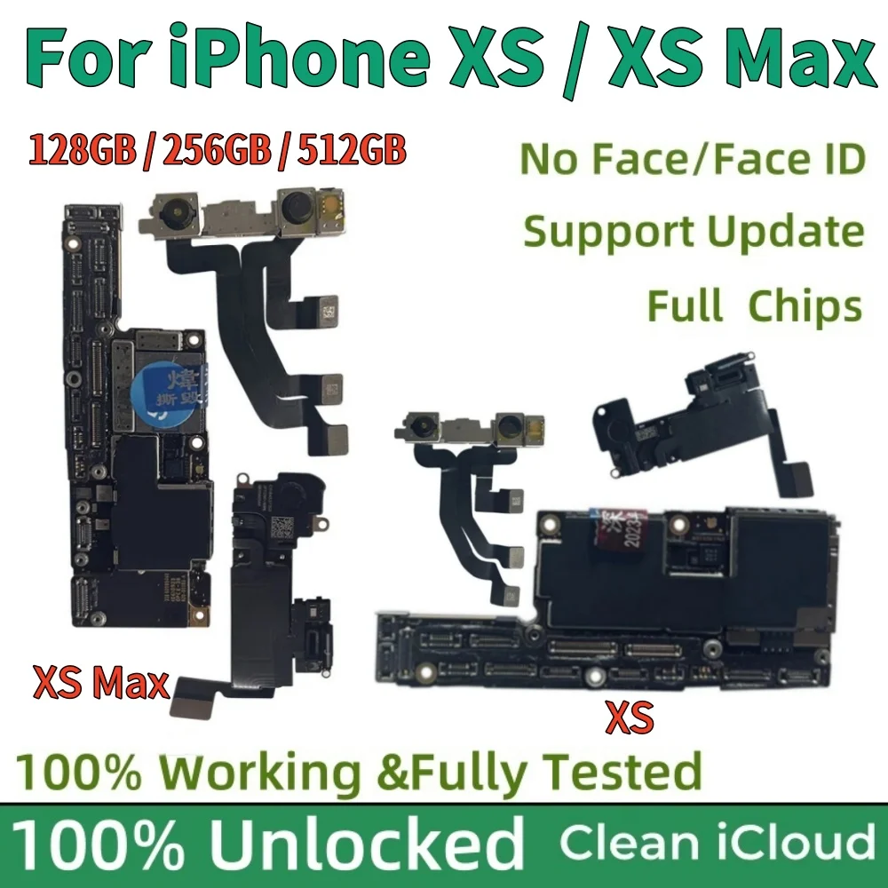 Tested-For-iphone-xs-max-Mainboard-for-iphone-xs-Motherboard-with-NO ...