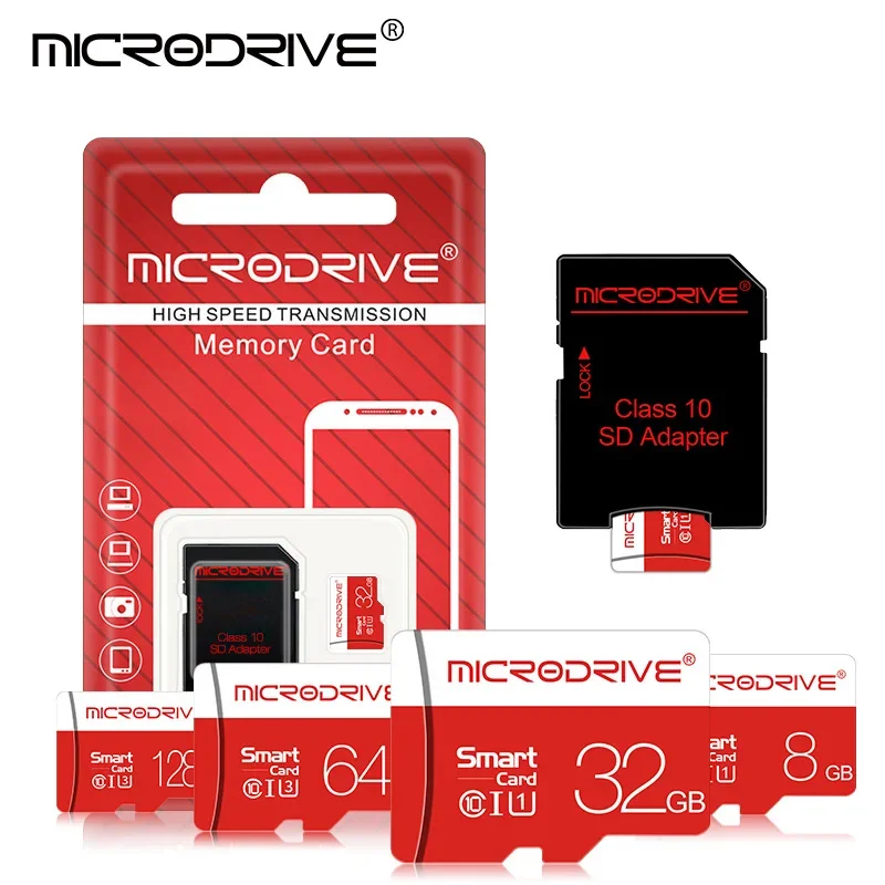 128GB 64GB Memory Card 32GB Class 10 V60 TF Mini SD Card High Speed ...