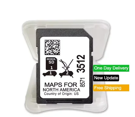 Update Maps Canada USA Mexico 8571-3512 Sat Nav SD Card for GM ...