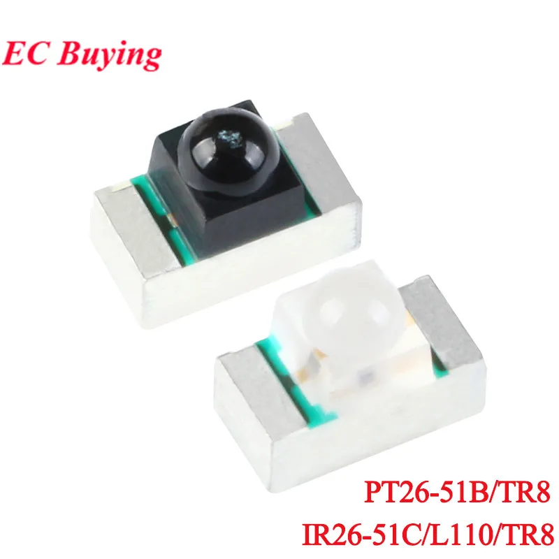 10pcs-lot-PT26-51B-TR8-IR26-51C-L110-TR8-SMD-1206-IR-Receiving-Head ...