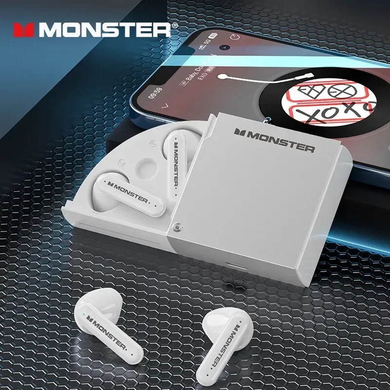 Monster-Original-XKT17-Bluetooth-5-3-HiFi-Earphone-Low-Latency-True ...
