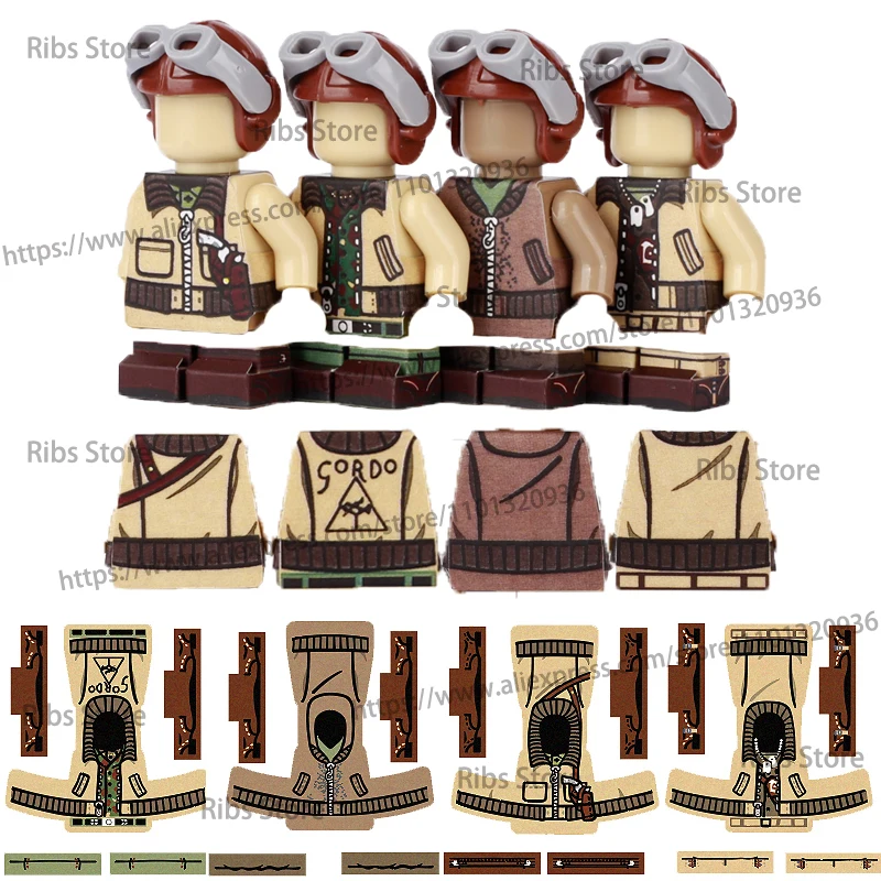 MOC-Sticker-figura-de-soldado-bloques-de-construcci-n-WW2-WW1-casco-del ...
