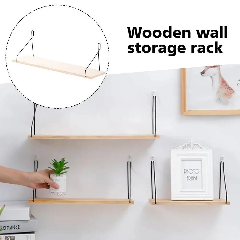 Wooden-Wall-Shelving-Home-Decoration-Sorting-Rack-Storage-Rack-Nordic ...