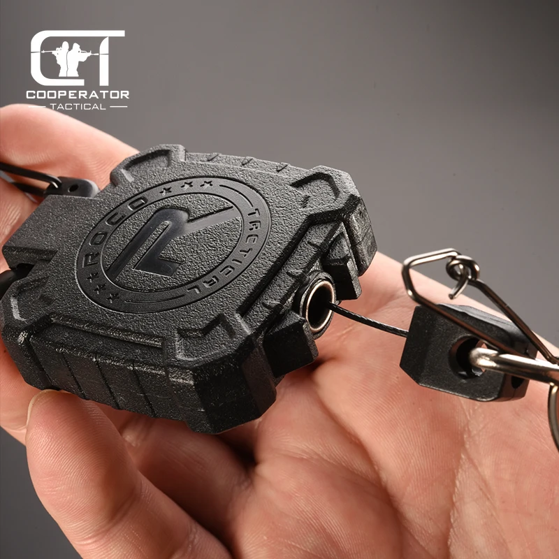 Extend Steel Wire Rope Keychain Multi-Function High Strength Key Chain ...