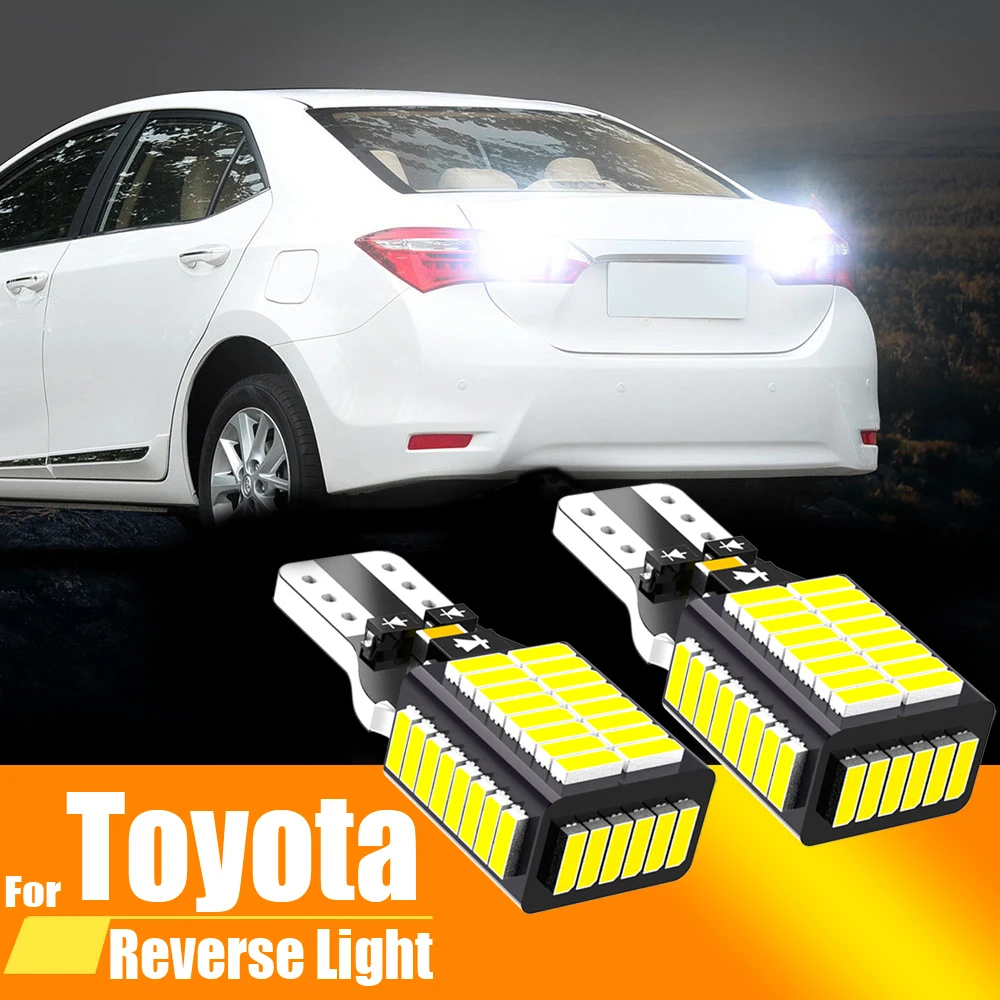 2x-LED-Reverse-Light-Blub-Lamp-W16W-T15-921-Canbus-For-Toyota-Auris ...