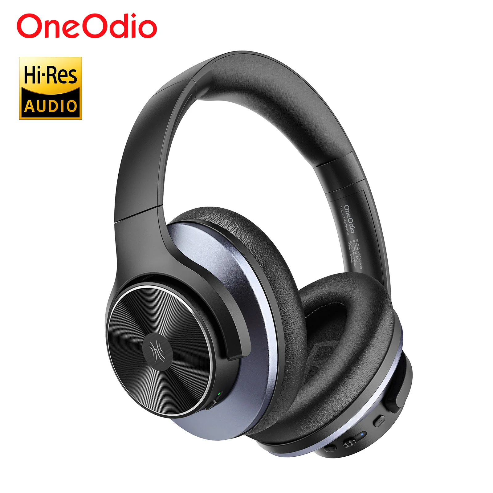 Oneodio-A10-ANC-Wireless-Bluetooth-Headphones-Hi-Res-Audio-Over-Ear ...