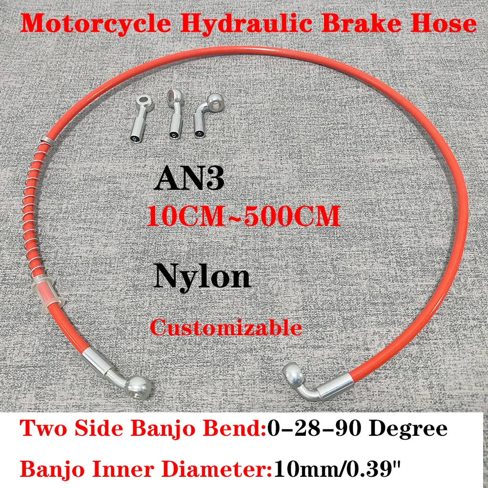 USERX-Motorcycle-Dirt-Bike-Braided-Brake-Hose-Line-Steel-Brake-cable ...