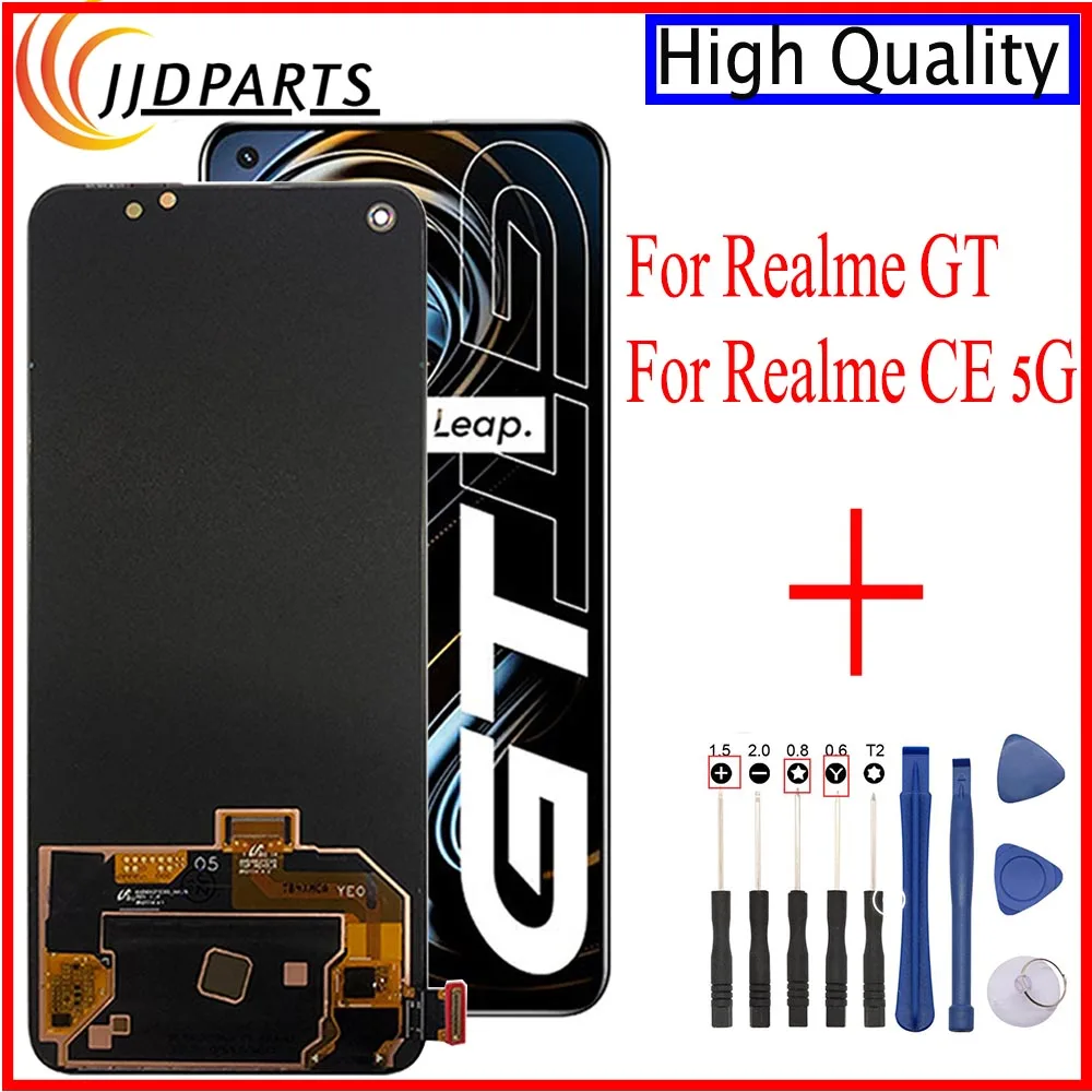 Tested For Oppo Realme Gt Lcd Display Touch Screen Digitizer Assembly ...