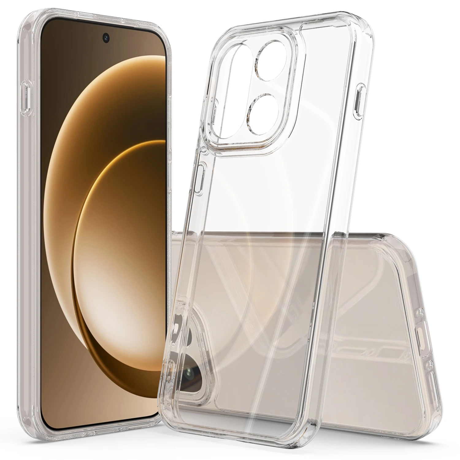 Airbag ShockProof Soft TPU+Arcylic Clear Back Phone Cases For OnePlus ...