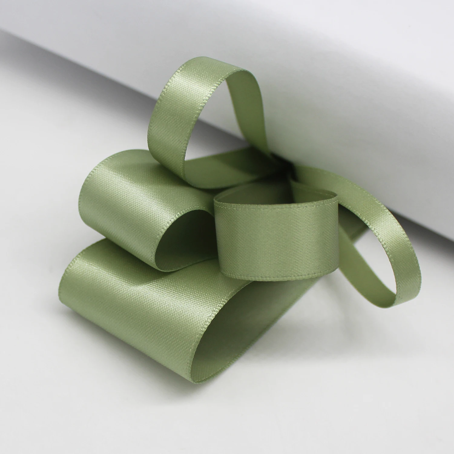5 Yards Moss Green Grosgrain Satin Ribbon For Gift Packing Christmas ...