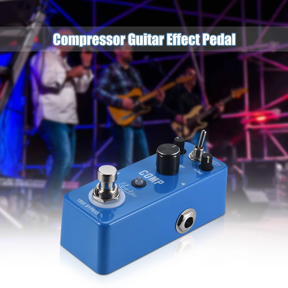 LEF-333-Compression-Effector-COMP-Compressor-Compress-Guitar-Effect-Pedal-Aluminum-Alloy-Shell ...